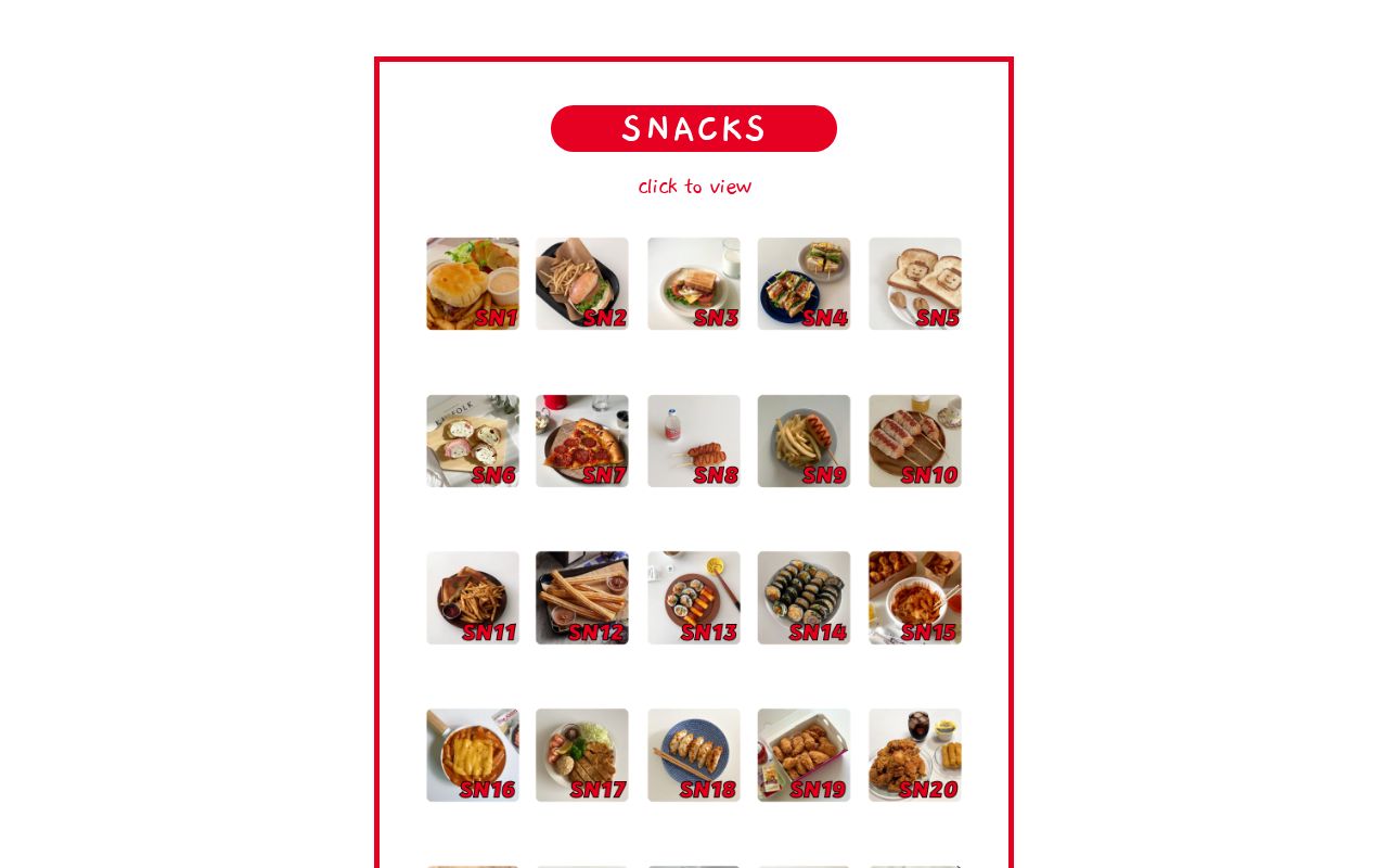 Hello Cafe Menu pt.2